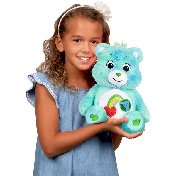Basic Fun Care Bears 14'' Medium Plush, Turquoise Stuffed Animal – S&D Kids
