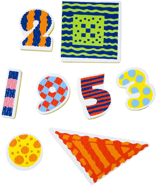 ALEX Toys Rub a Dub Stickers for the Tub Numbers and Shapes – S&D Kids