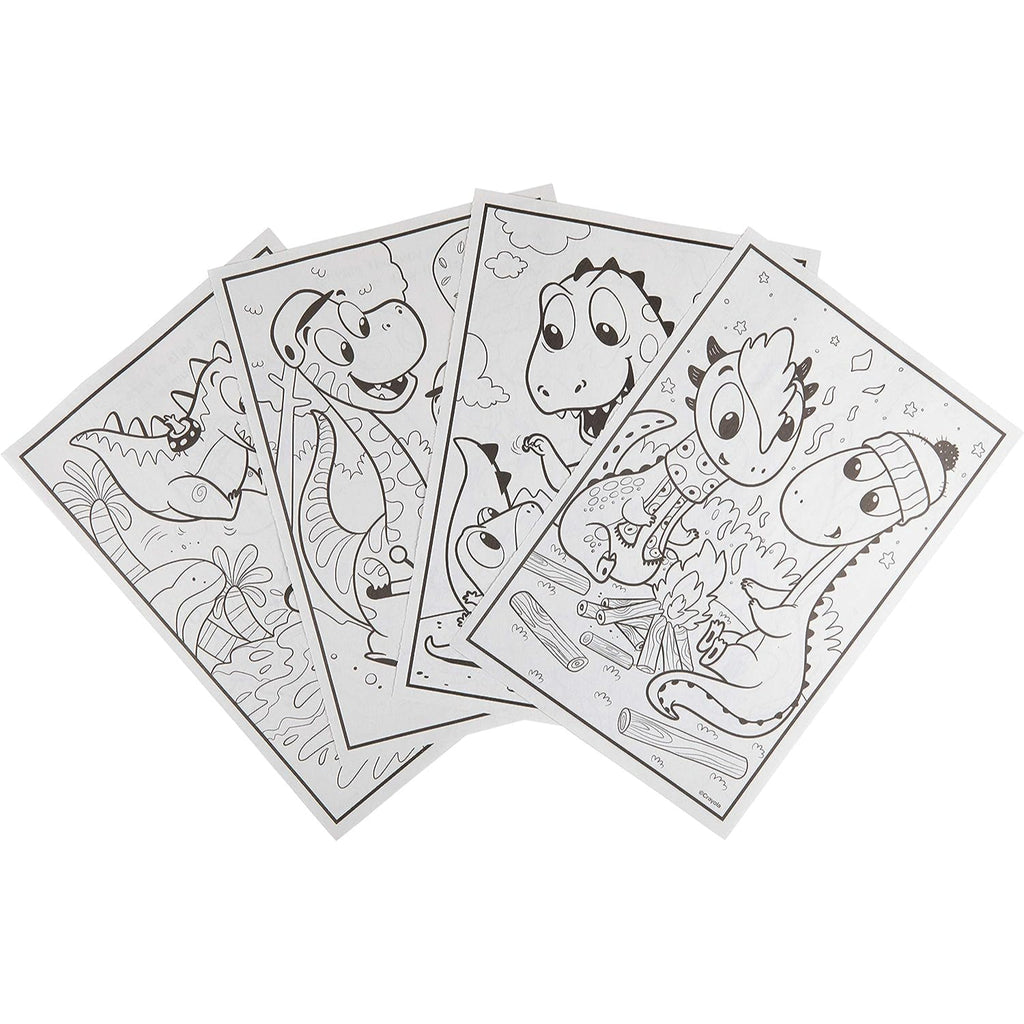 Crayola Dinosaur Coloring Book, 96 Coloring Pages – S&D Kids