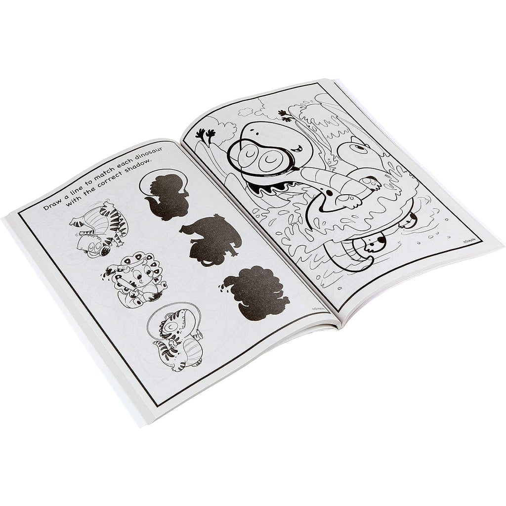 Crayola Dinosaur Coloring Book, 96 Coloring Pages – S&D Kids