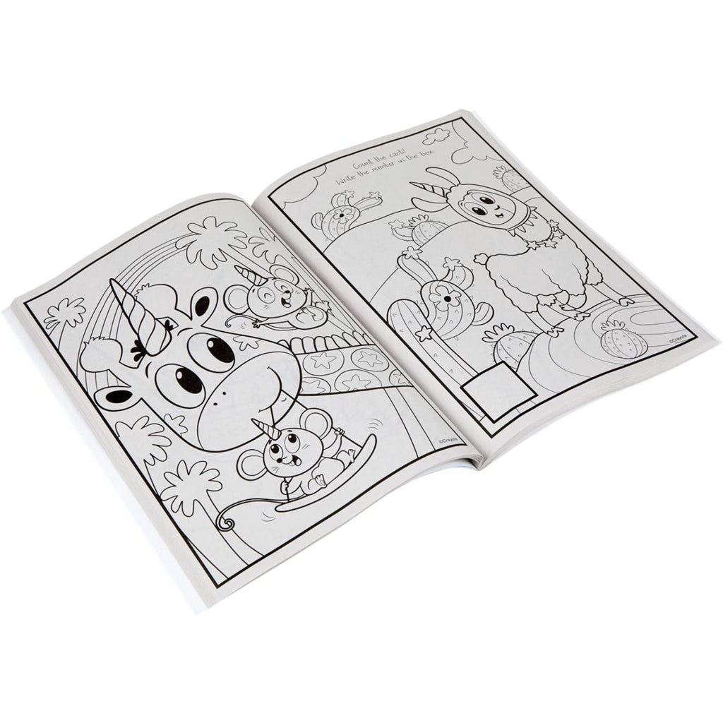 Crayola Uni-Creatures Coloring Book, 96 Unicorn Coloring Pages, Gift f ...