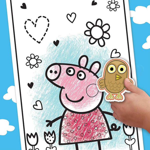 Crayola Peppa Pig Coloring Book with Stickers, Gift for Kids, 96 Pages ...