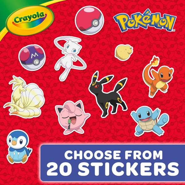 Crayola Coloring Book-Pokemon, 96 Pages – S&D Kids