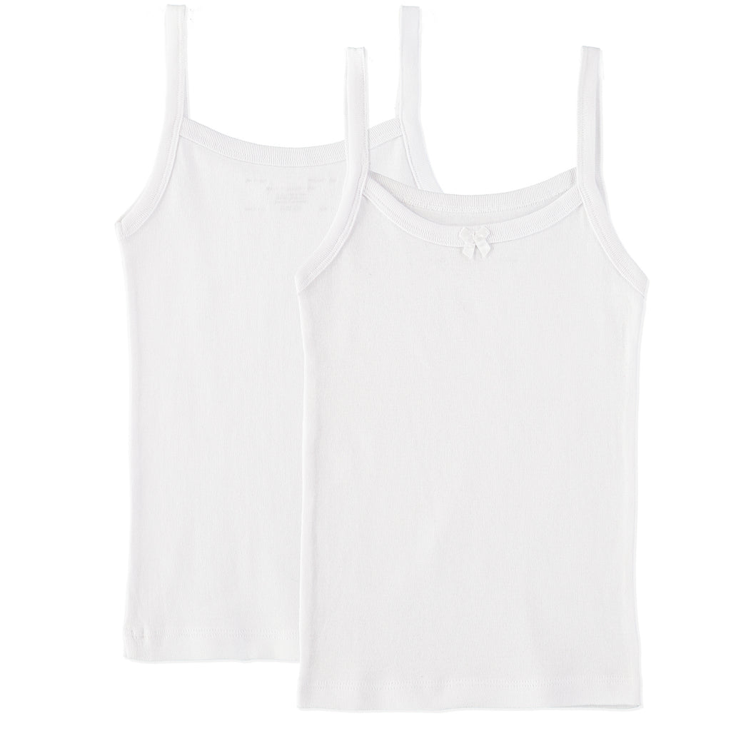 Cyndeelee Girls 2-14 Cotton Camisoles, 6-Pack – S&D Kids