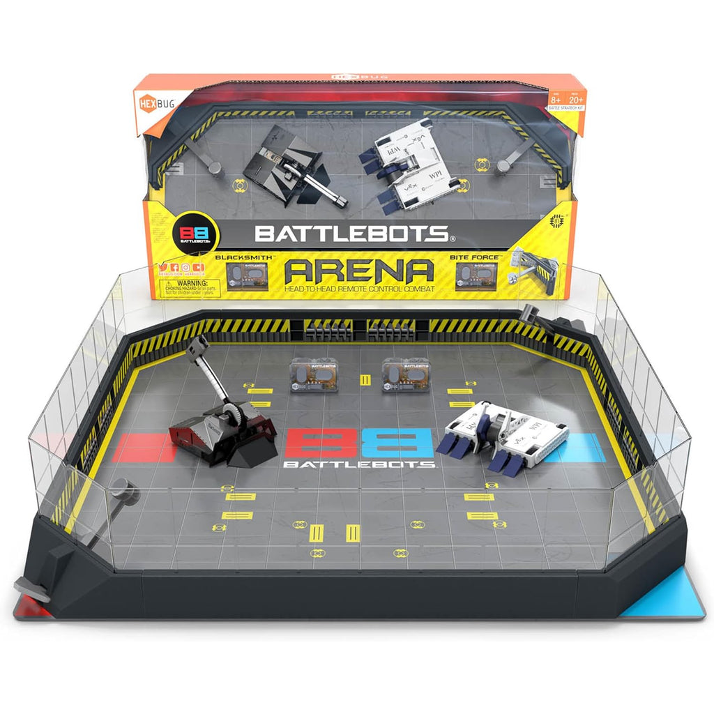 HEXBUG BATTLEBOTS Arena Bite Force and Blacksmith – S&D Kids
