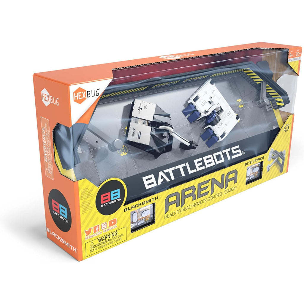 HEXBUG BATTLEBOTS Arena Bite Force and Blacksmith – S&D Kids
