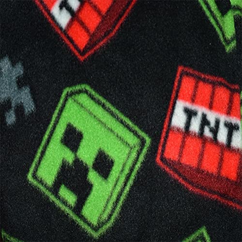 Minecraft Boys 4-12 2-Piece Microfleece Pajama Set – S&D Kids
