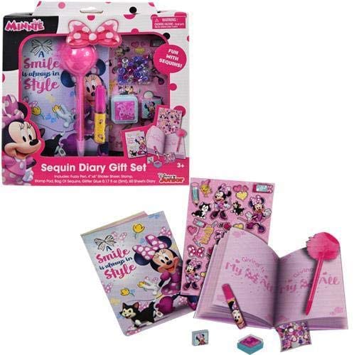 Disney Minnie Mouse Sequin Diary Gift Set – S&D Kids