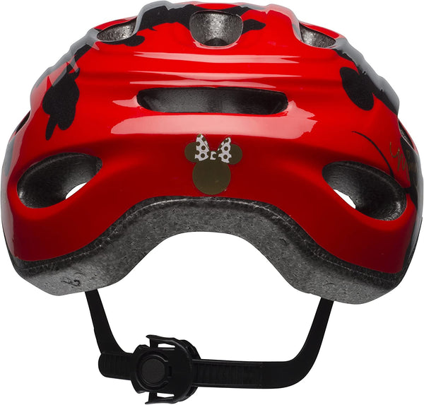 Disney Minnie Mouse Womens Bell Bike Helmet - Red/Black – S&D Kids