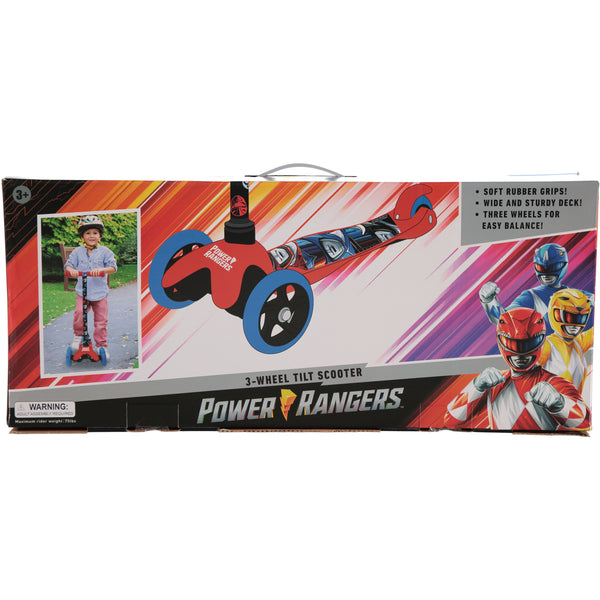 Power Rangers 3-Wheel Tilt Scooter – S&D Kids