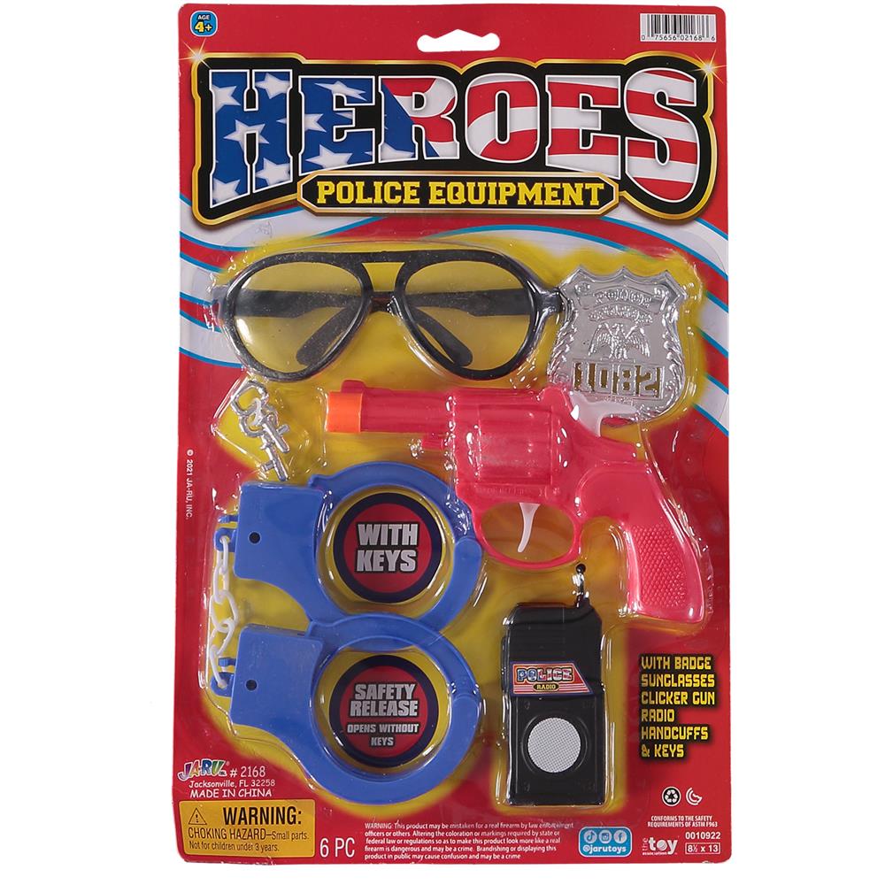 Ja-Ru Heroes Police Equipment Rescue Play Set – S&D Kids