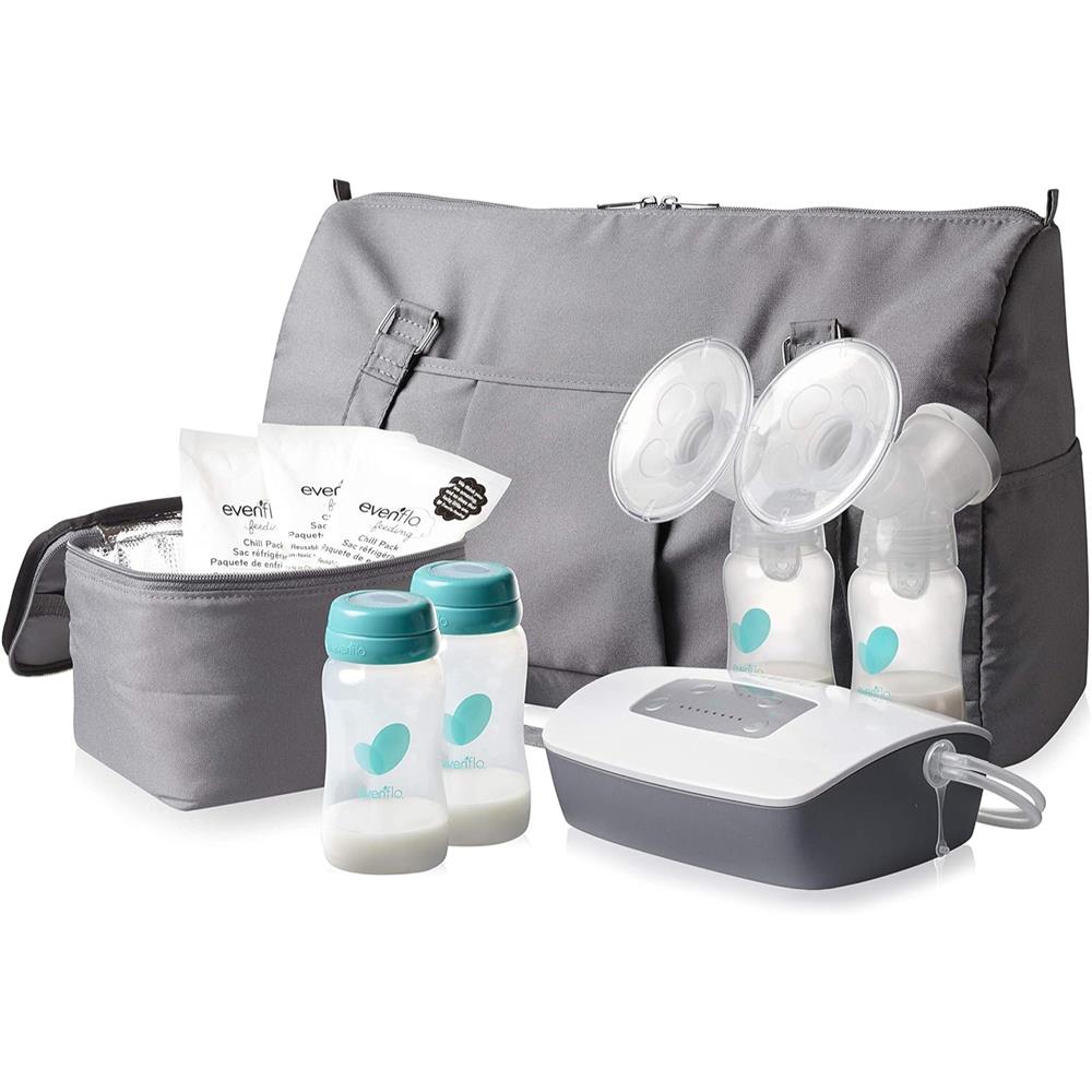 Evenflo Deluxe Advanced Double Electric Breast Pump – S&D Kids